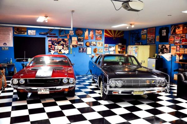 Garagens de Muscle Cars, Modelos de Santuários!